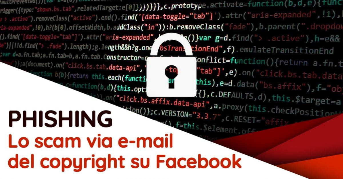 Lo scam phishing del copyright su Facebook. Come distinguerli e come ...